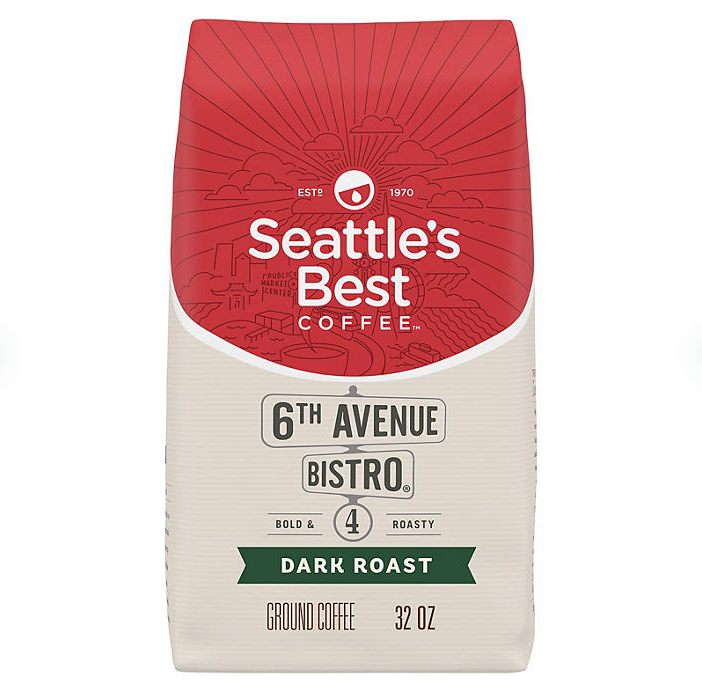 Seattle's Best Coffee 6th Avenue Bistro Ground Coffee (32 oz.) – Cup Of ...