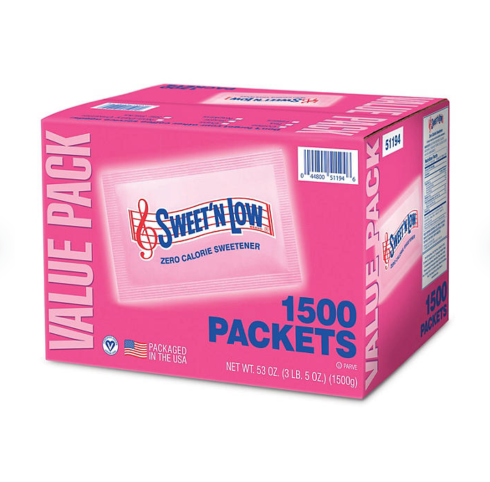 Sweet'N Low Zero-Calorie Sweetener Packets 1,500 ct. – Cup Of Cheers